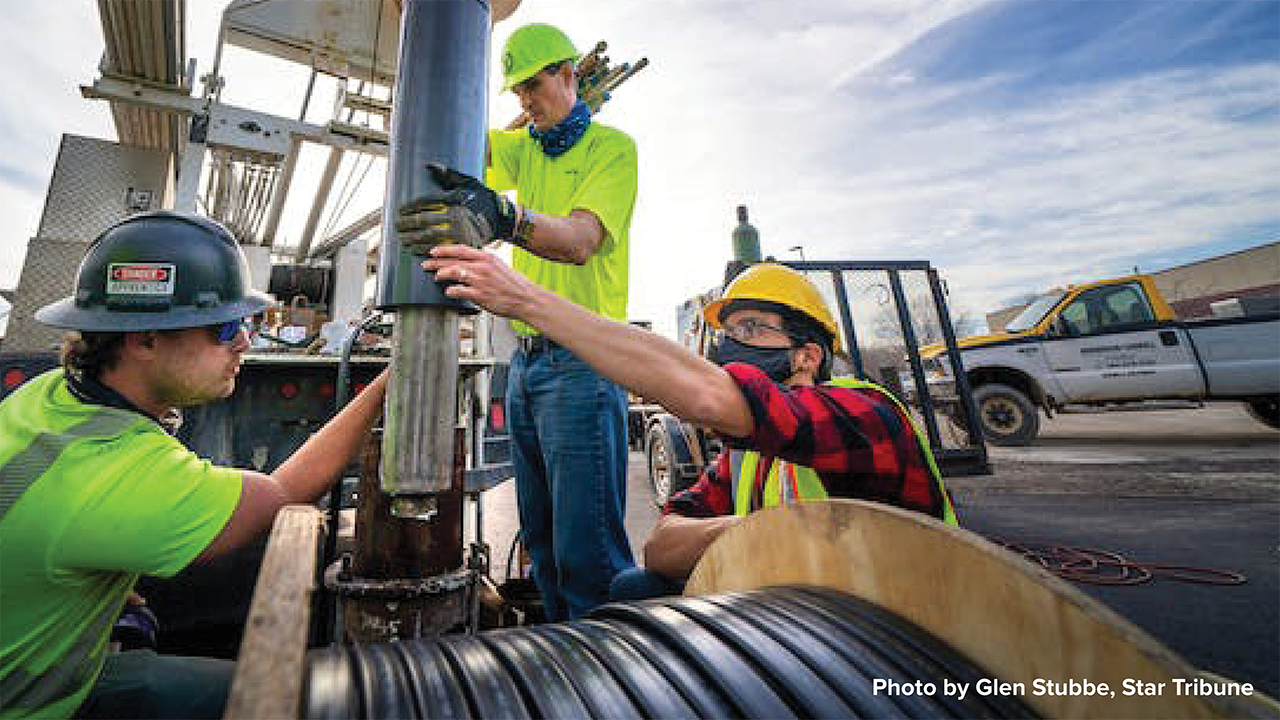 Creating family-sustaining jobs through climate-smart ground-source and ...